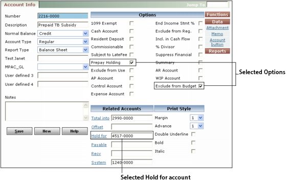 HAP and Subsidy Receipt Account and Charge Code Setup Overview