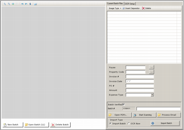 Scanning Paper Invoices