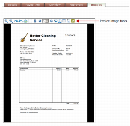 Reviewing Invoice Register Records and Entering Invoice Information